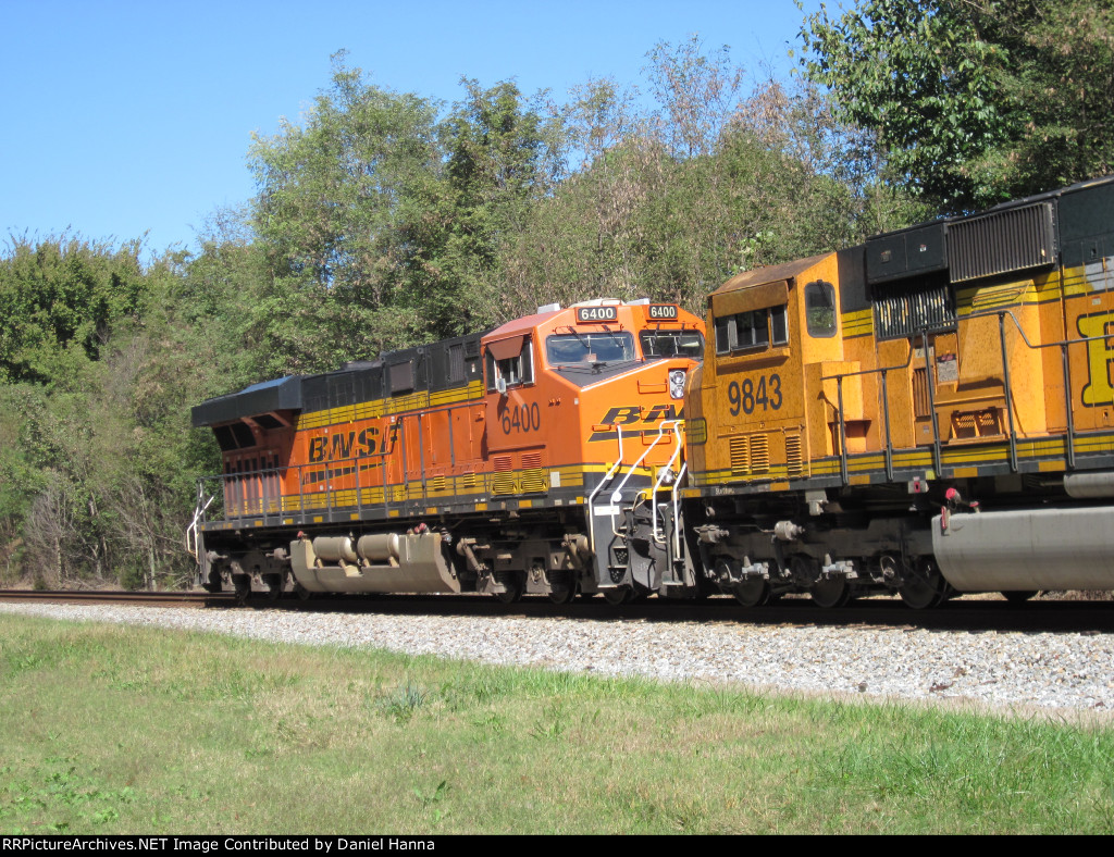 BNSF 6400,9843